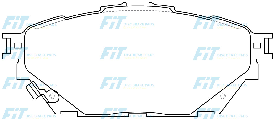 FiT : BRAKE PADS : FP1682